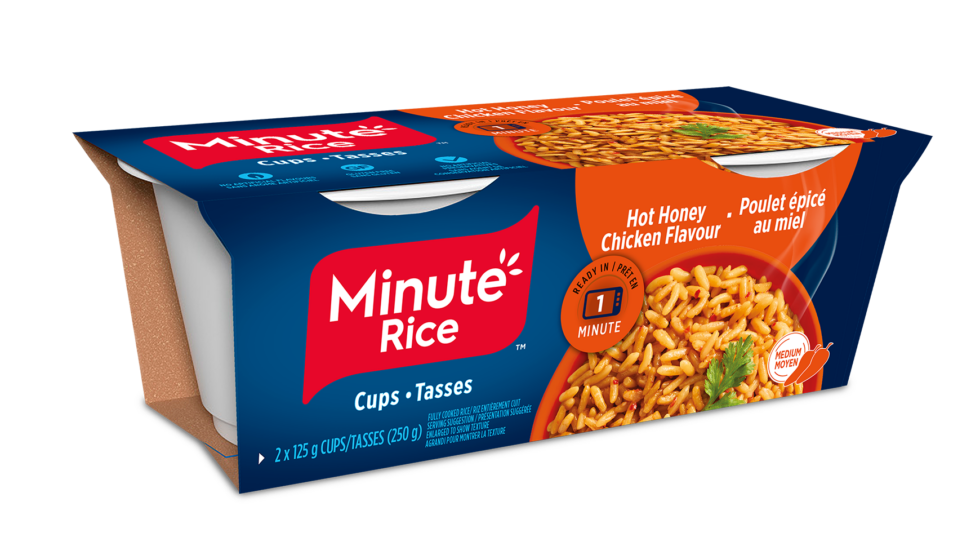 Minute Rice® Hot Honey Chicken Cups - Minute Rice®
